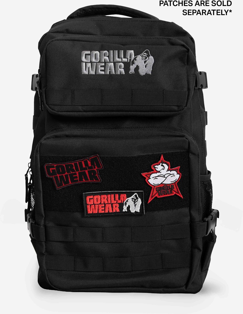 Cardiff Backpack - Black Gorilla Wear