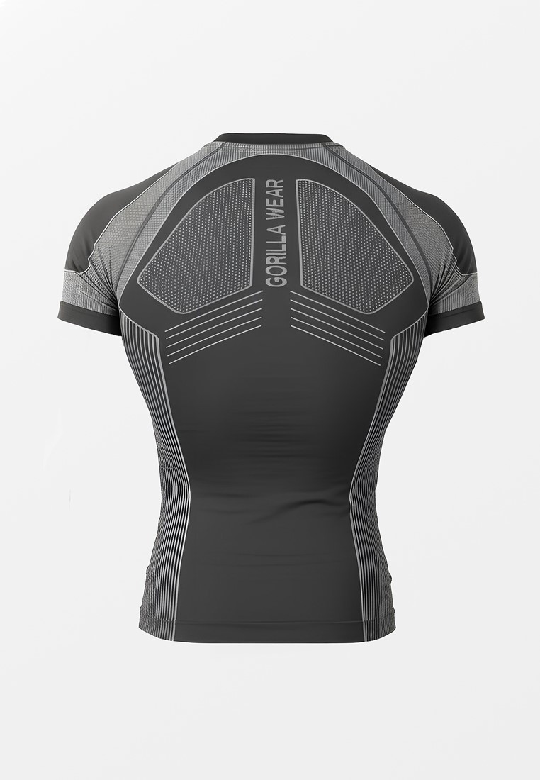 Arcata Seamless T-Shirt - Dark Gray - 2XL Gorilla Wear