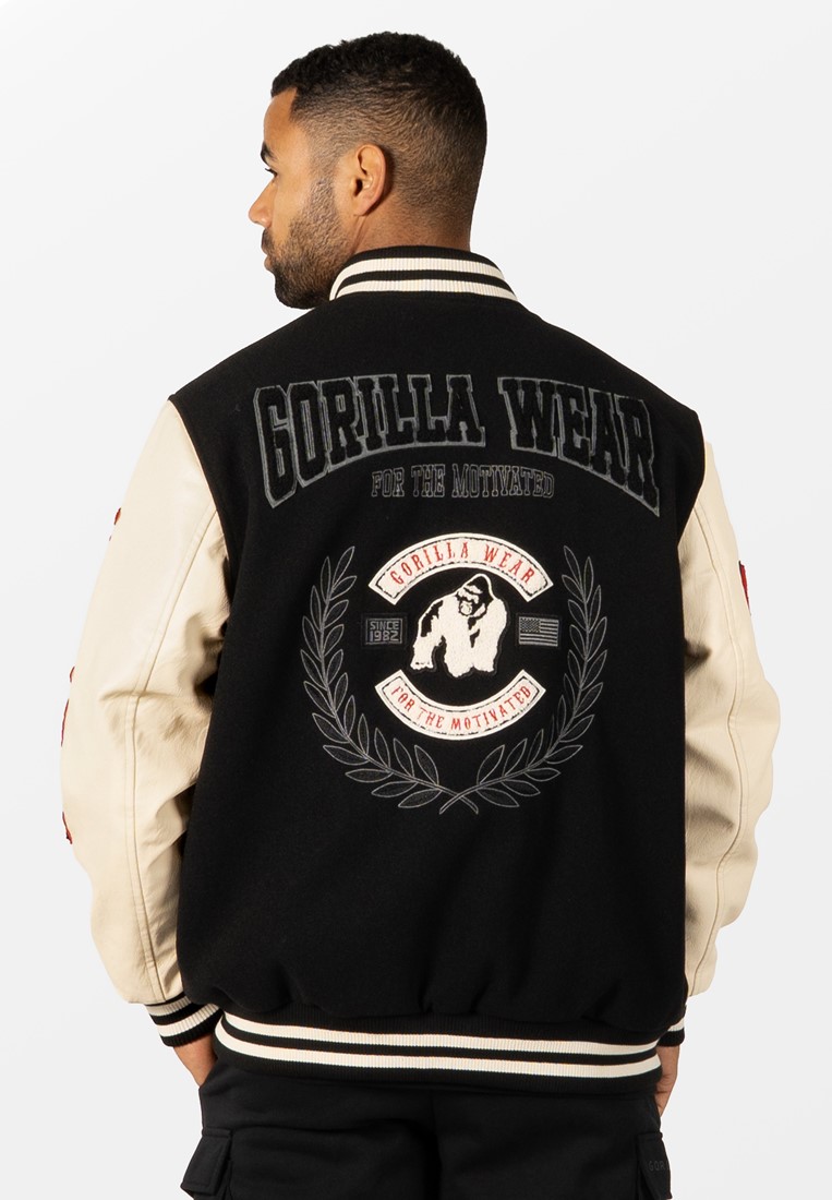 Saint Louis Varsity Jacket - Black - M Gorilla Wear