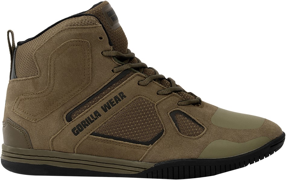 Troy High Tops - Army Green - EU 36 Gorilla Wear