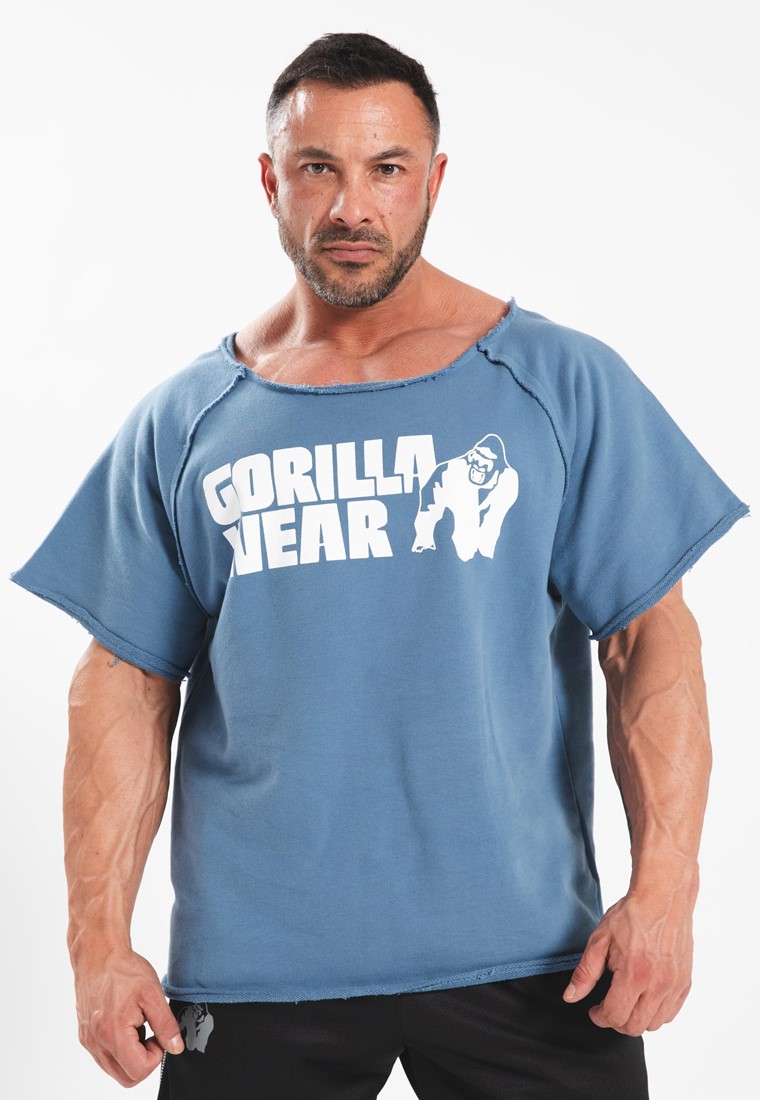 Classic Workout Top - Coronet Blue - S/M Gorilla Wear
