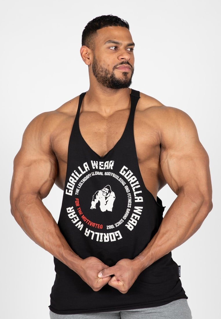 Melrose Stringer - Schwarz - S Gorilla Wear