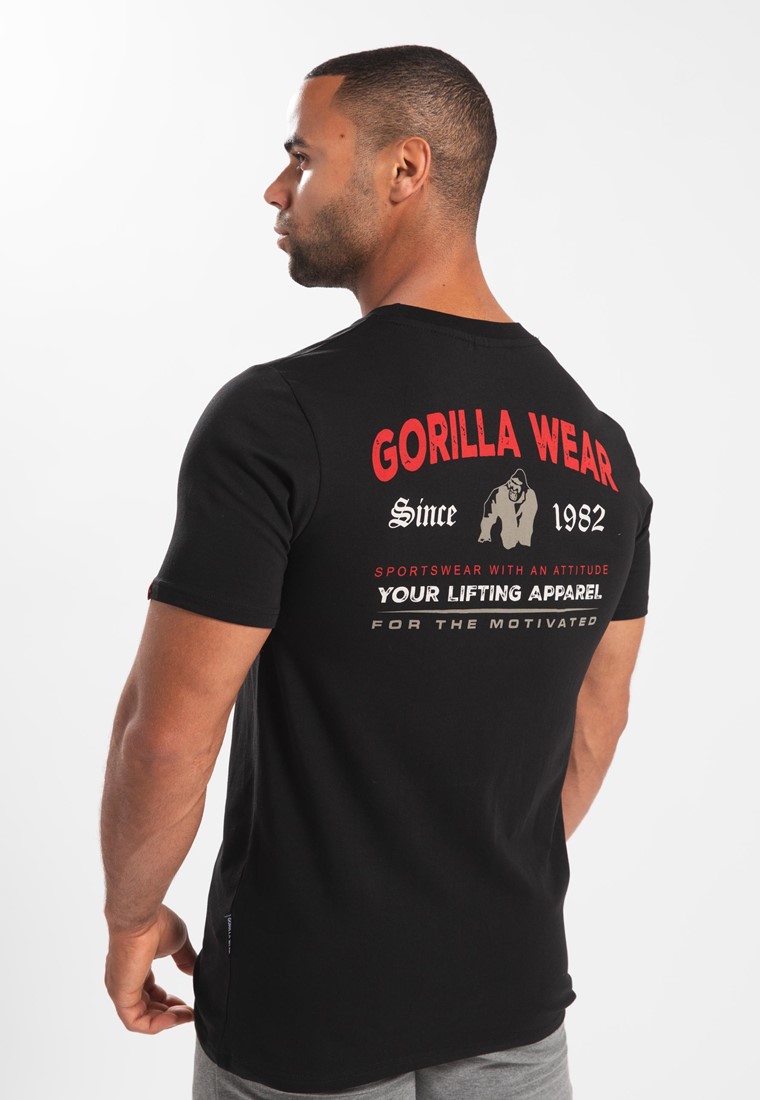 Warren T-Shirt - Black Gorilla Wear