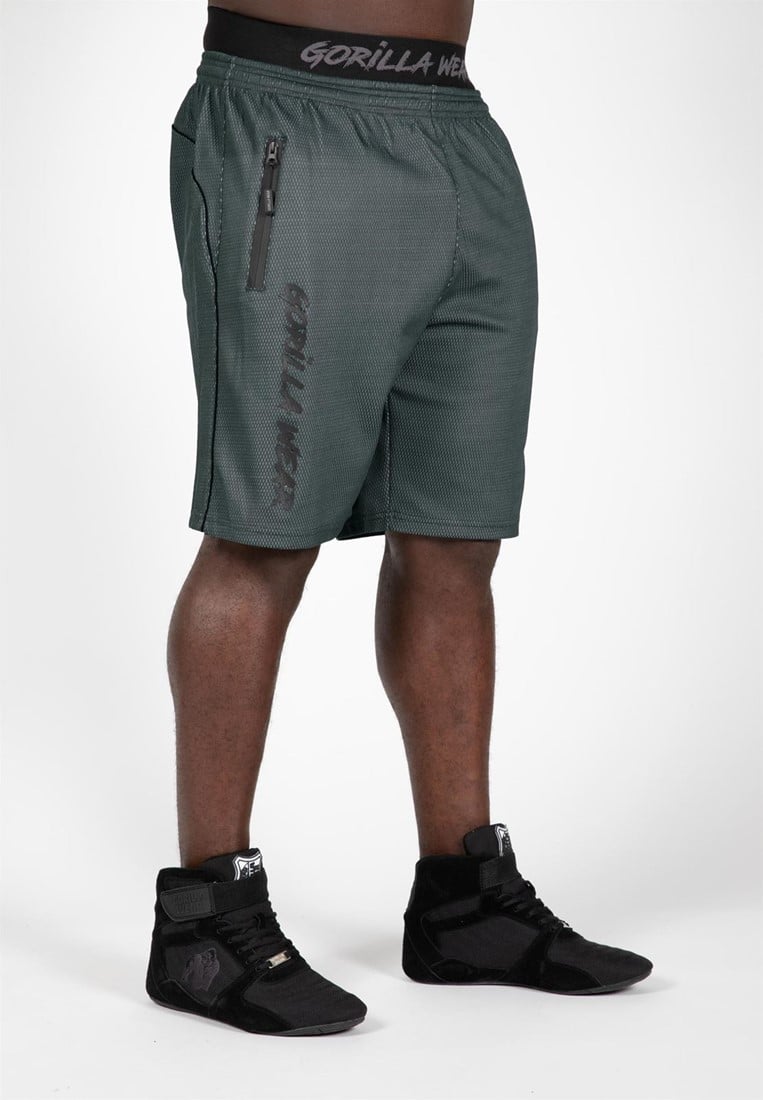 Mercury Mesh Shorts - Gray/Black Gorilla Wear
