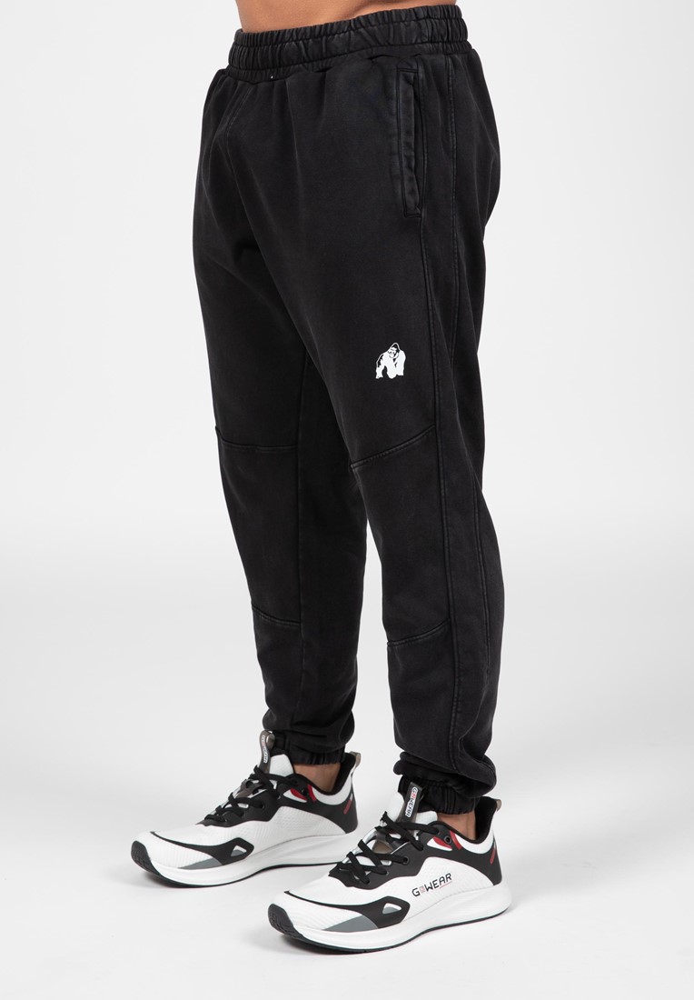 Curtis Sweatpants - Washed Gray - 4XL Gorilla Wear