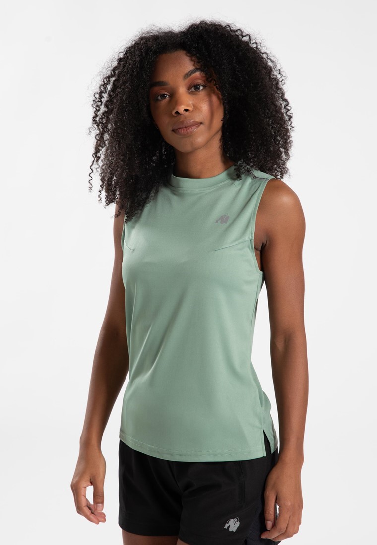 Mokena Tank Top - Green - M Gorilla Wear