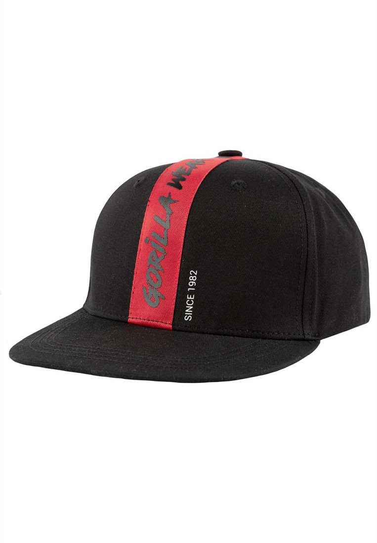 Malone Snapback Cap - Black Gorilla Wear