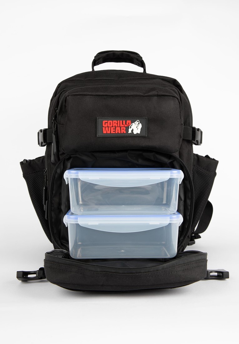 Clyde Meal Prep Backpack - Black Gorilla Wear