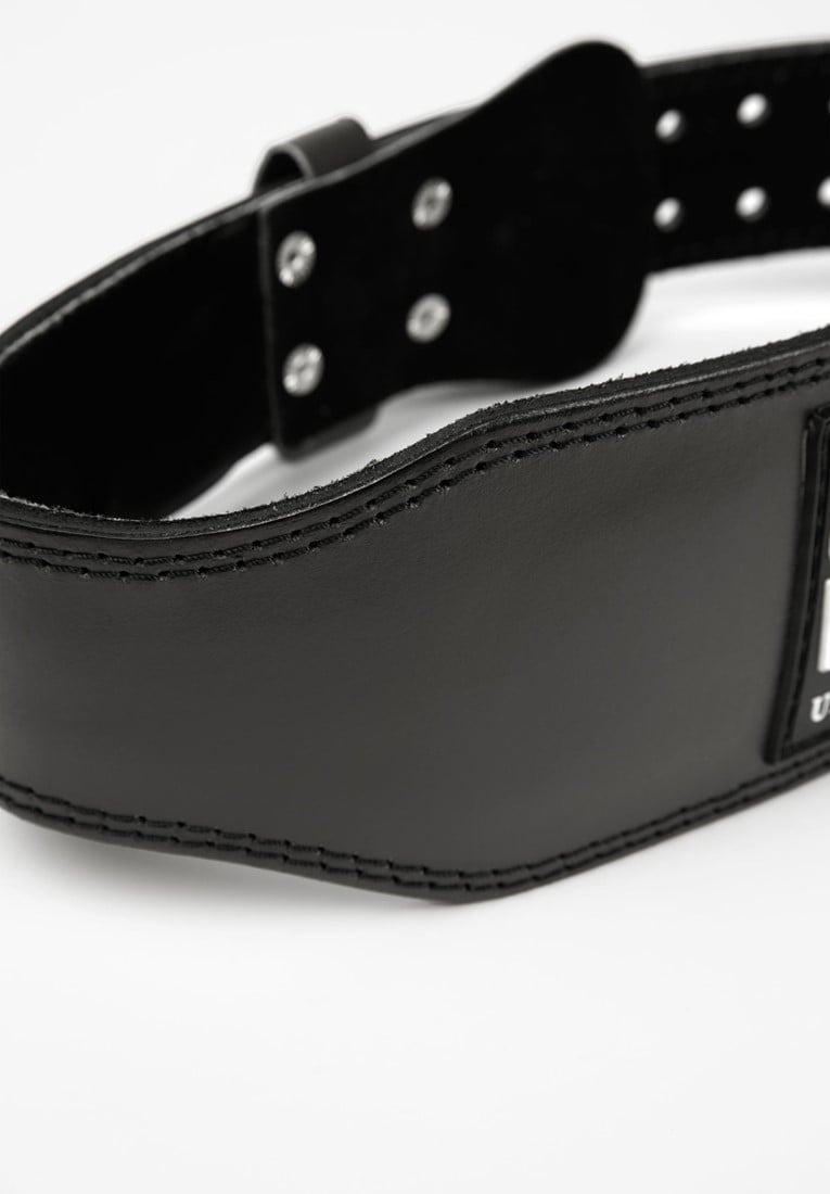 Gorilla Wear 4 Inch Padded Leather Lifting Belt - Anthracite Gorilla Wear
