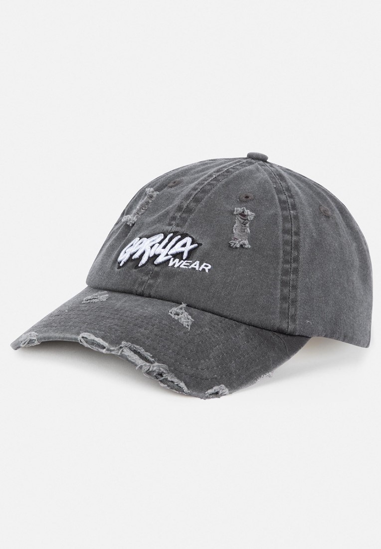 Galway Gorra Desgastada - Gris Lavado Gorilla Wear